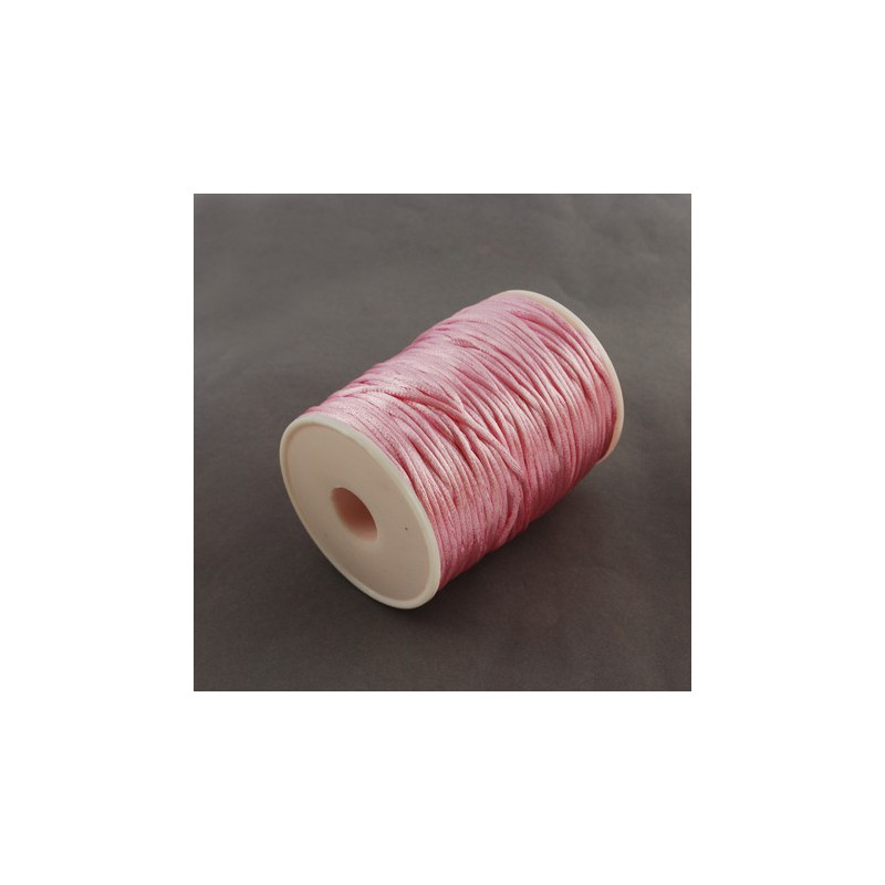 Bobina cola de raton 2 mm Rosa (80 metros)