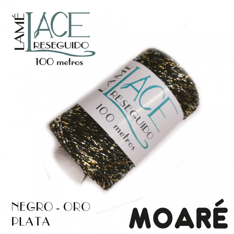 LACE LAMÉ reseguidos. Especial para dar un toque de brillo