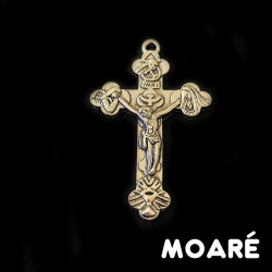 Cruces cruz ave maria rosario - Moaré Manualidades