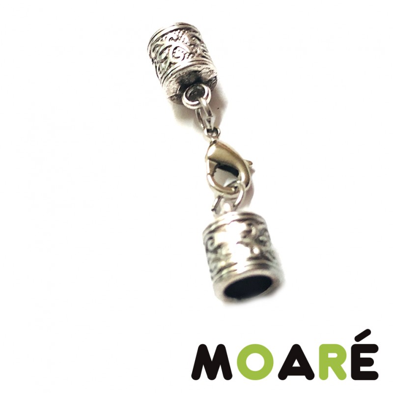 Terminal para pulseras o collares completo de bisuteria ancho 4mm