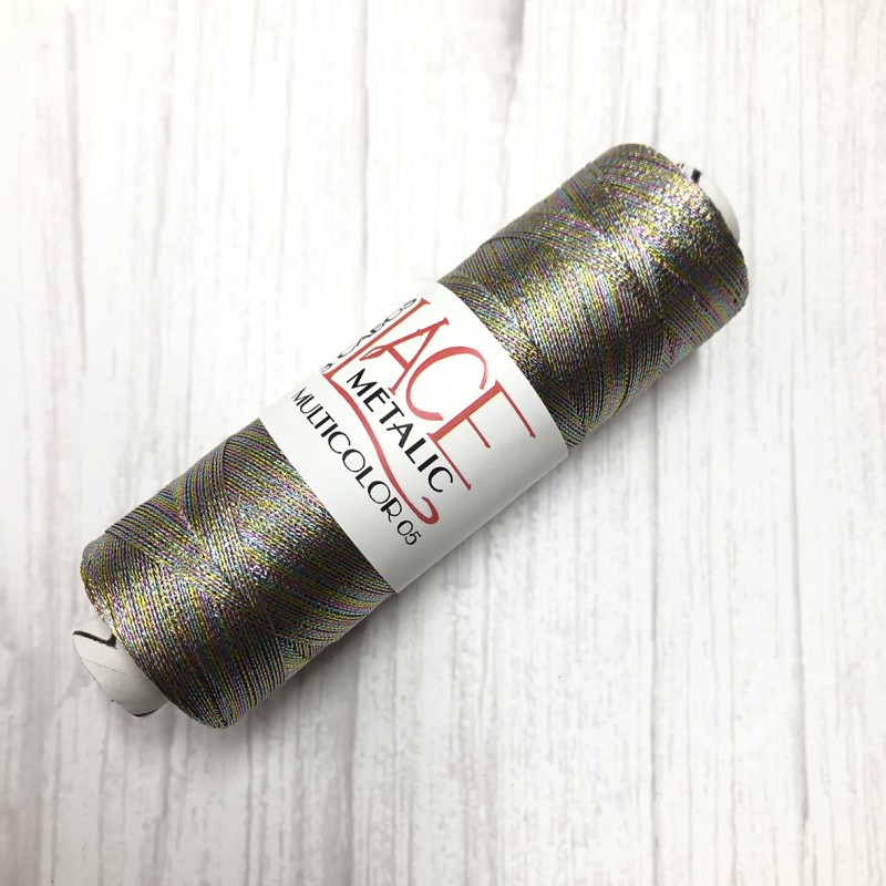 BOBINA Hilo Metalizado 500m especial Bolillos poteras